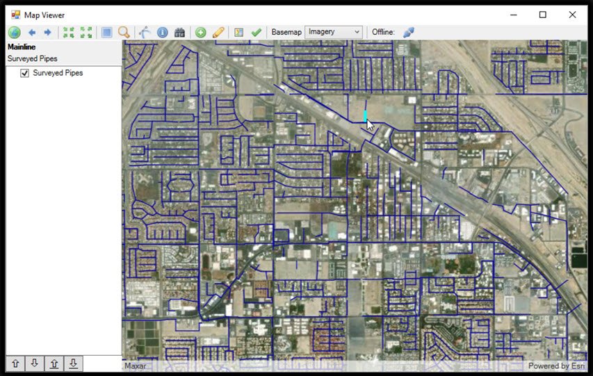 GIS Integration With Pipeline Inspection Surveys - PipeLogix